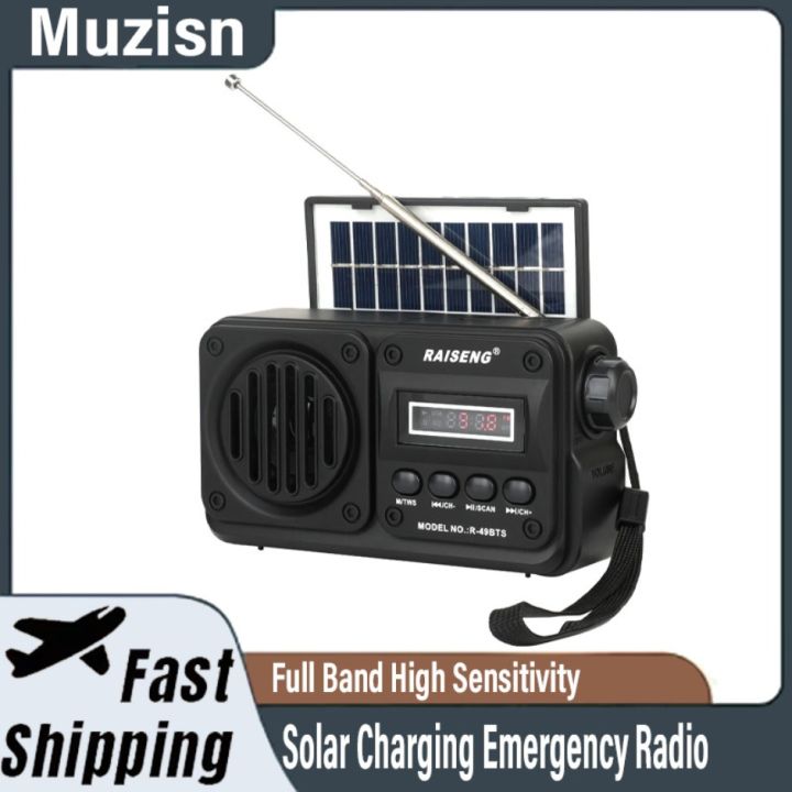 Muzisn NEW Upgrade Wireless Bluetooth Speaker MP3 Playback FM Radio ...