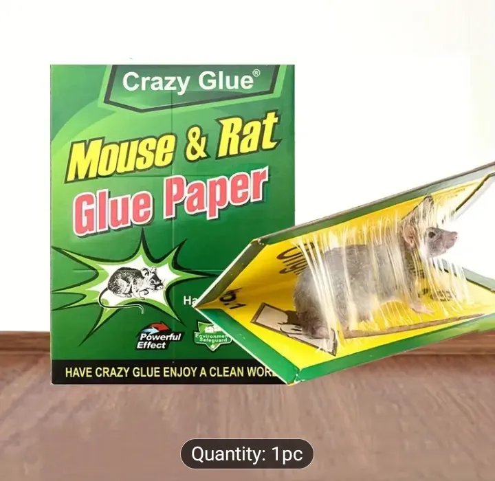 1pc Strong Adhesive Mouse Pad, Indoor Pest Control | User-Friendly ...