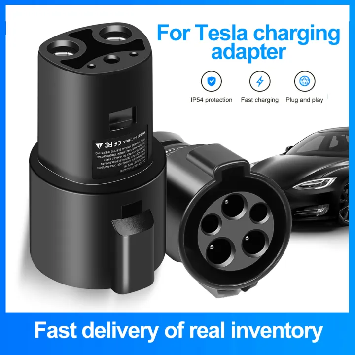 Electric Vehicle Adapter Charging Type1 J1772 For Tesla Model X Y 3 S ...