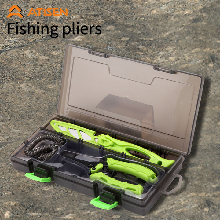 Booms Fishing X1 Aluminum Fishing Pliers Saltwater, Surf Fishing Tackle ...