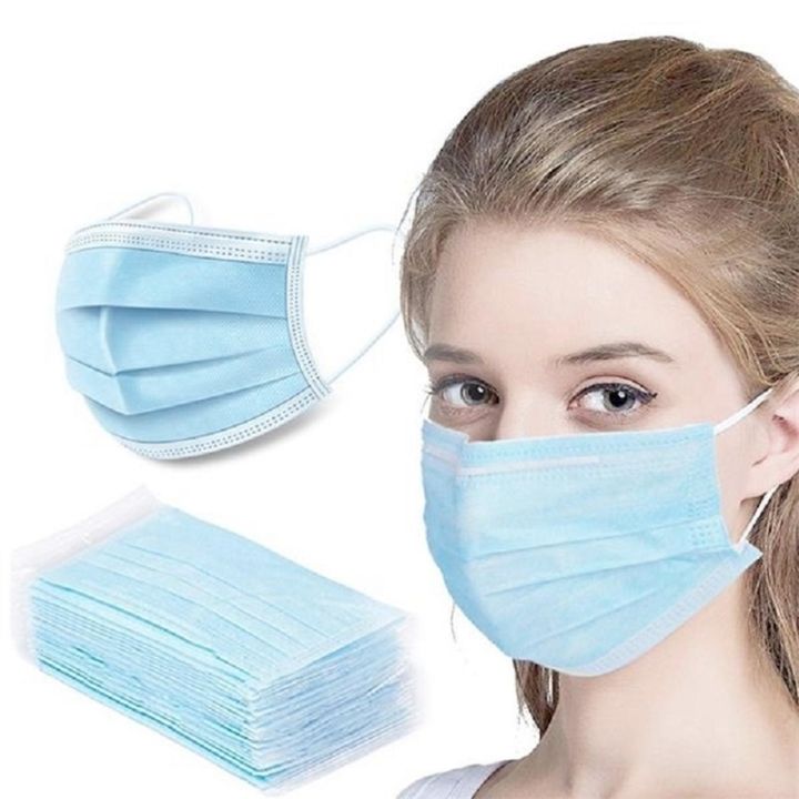 Blue Face-Mask l Medical Surgical Mask l 25Pcs Pack | Daraz.pk