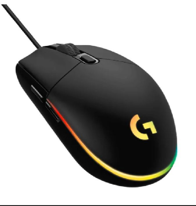 G102 Lightsync RGB 6 Button Gaming Mouse | Black | Daraz.pk
