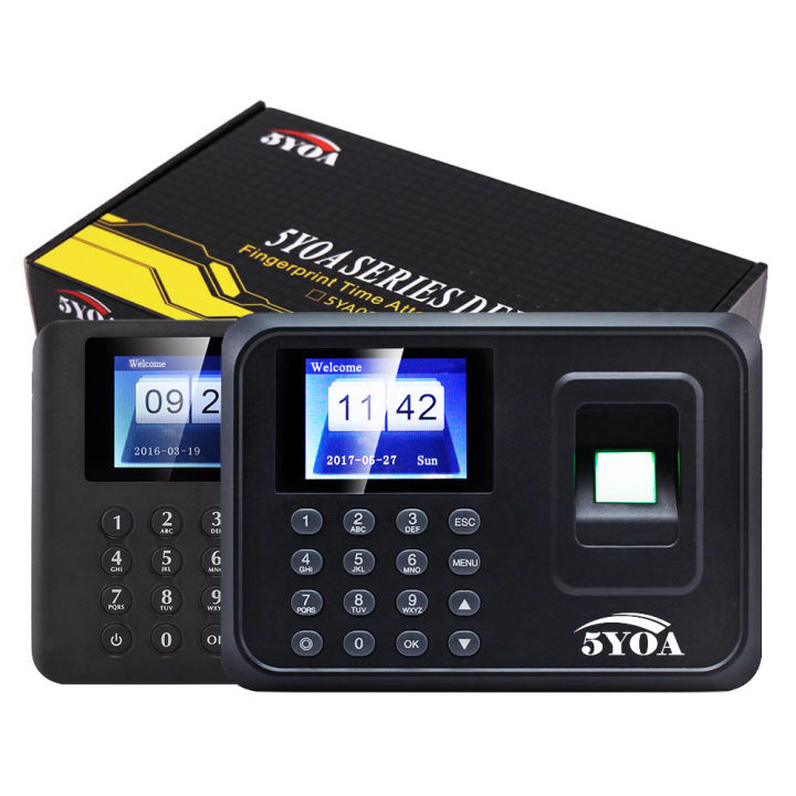 Biometric Fingerprint Time Attendance System Clock Recorder Employee ...