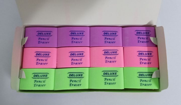eraser\ rubber colorful fancy high quality (36 pieces Box) | Daraz.pk