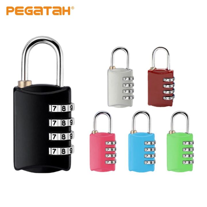 Mini Password Lock Resettable 4 Dial Digits Code Number Combination ...