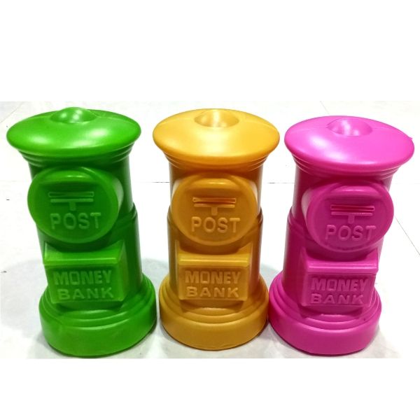 Pillar Box Type Money Till Box Multicolor for Money Saving | Daraz.lk