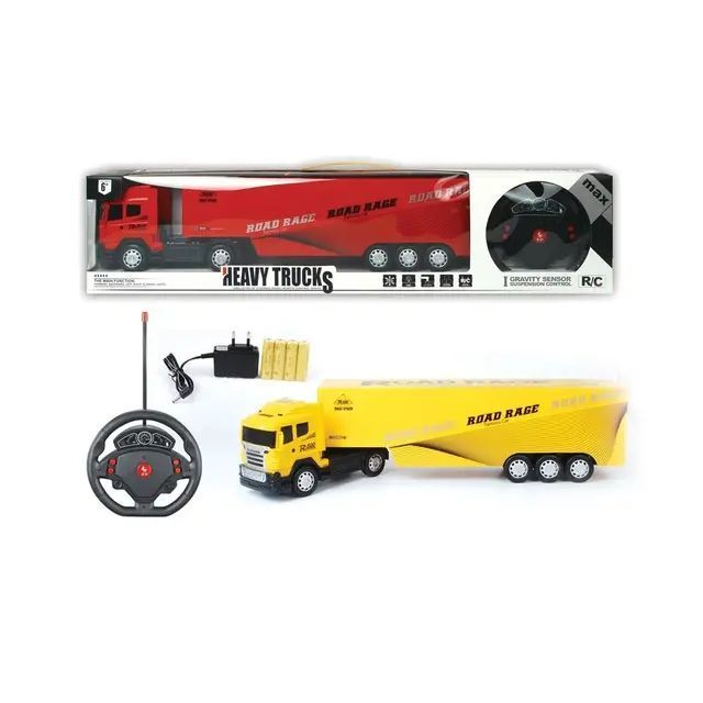 Truck Trailer 2.4 GHz Fast Speed Remote Control Kids Toy Carrier ...