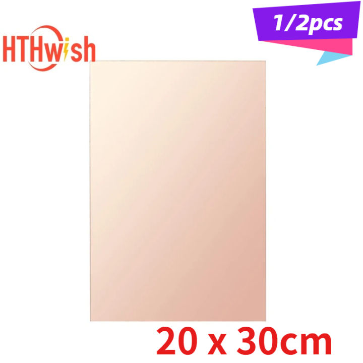1/2pcs 20x30cm Single sided PCB 20*30 CM Copper Clad Plate PCB Board ...