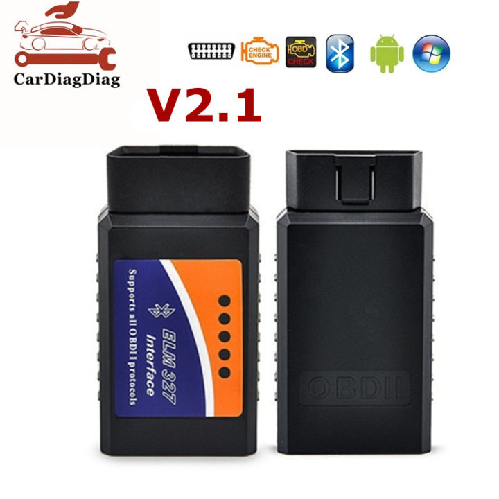 Durable ELM 327 V 2.1 BT Adapter Used For Android Torque ELM327 ...