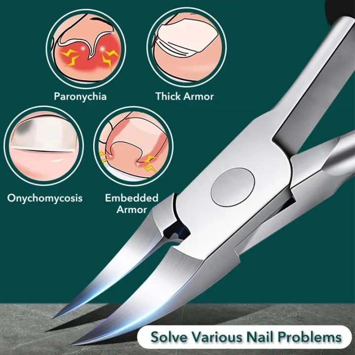 Toe Nail Clippers Nail Correction Thick Nail Ingrown Toenails Nippers ...