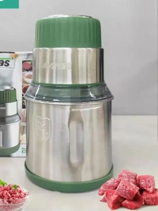 Electric Meat Grinder Chopper Stainless Steel | Daraz.pk