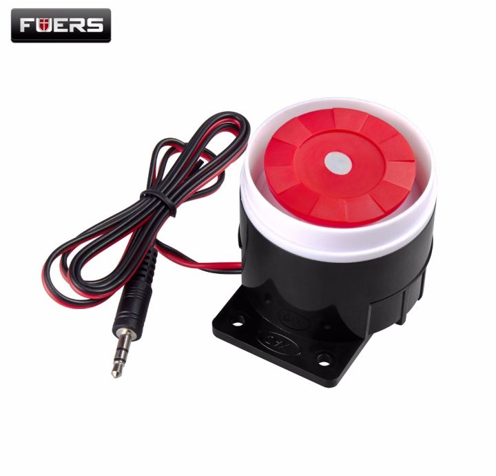 Mini Wired Siren Horn For Wireless Home Alarm Security System 120 DB ...