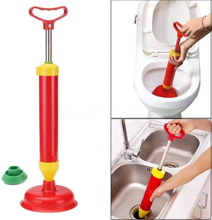 Powerful Toilet Drain Buster Air Plunger Cleaning Pump | Daraz.com.np