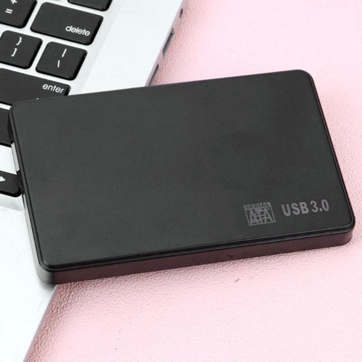 Plastic USB 2.0/3.0 Enclosure External 2.5 inch SATA SSD HDD Adapter ...