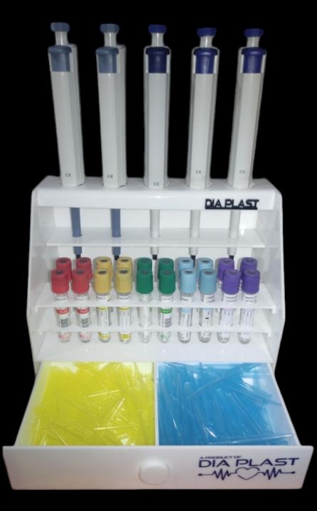 Micropipette Stand with tips Rack and Tubes Rack | Daraz.pk
