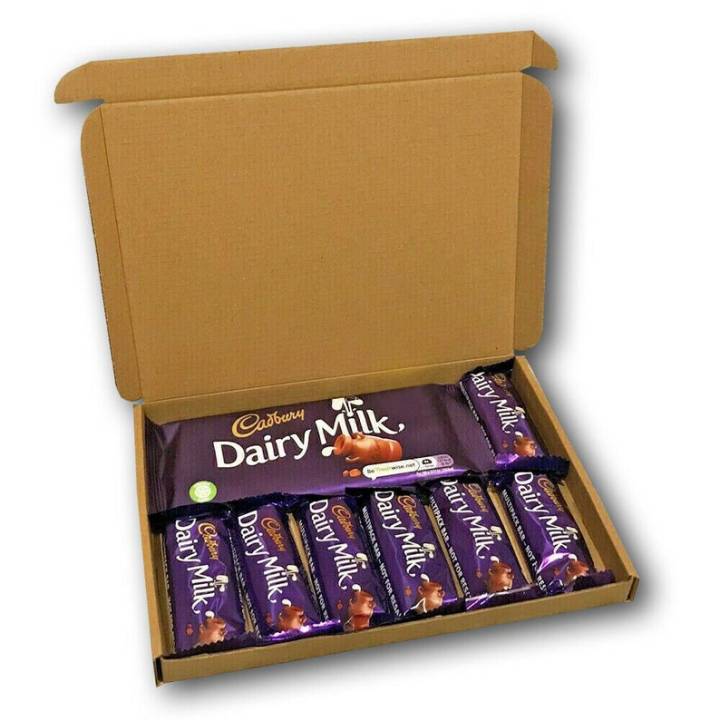 Dairy Milk Chocolate Bar Gift Box Chocolate gift box for girls Boys ...