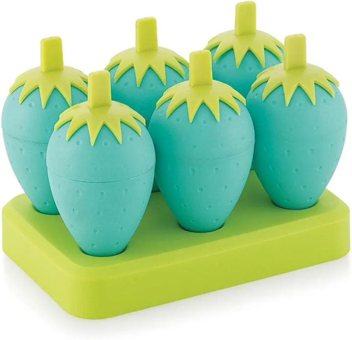 Berry Berry Plastic Kulfi Mould with Tray and Stick, Multicolor | Daraz ...