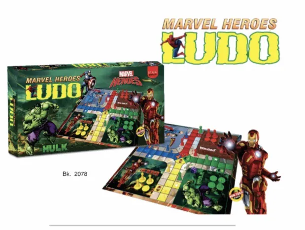 Ludo Marvel Hero board game premium quailty for kids | Daraz.pk