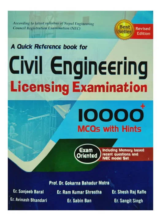 Heritage Civil Engineering Licensing Examination || 10000+ MCQs With ...