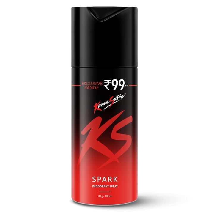 Kamasutra Deo Spray Spark 120ml | KS Deo Spark 120ml | Daraz.com.np