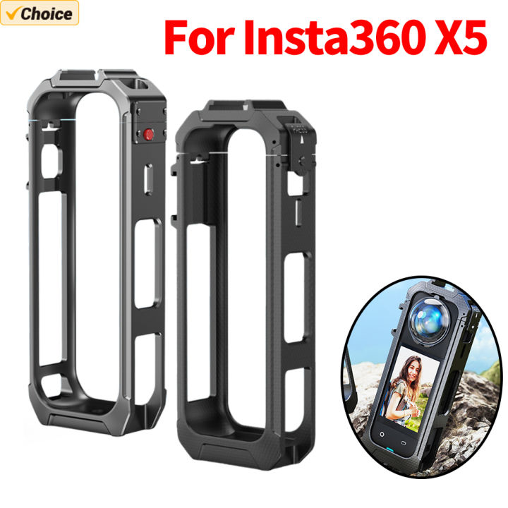 Metal/Plastic Frame Cage for Insta360 X5 Frame Bracket Protective Frame ...