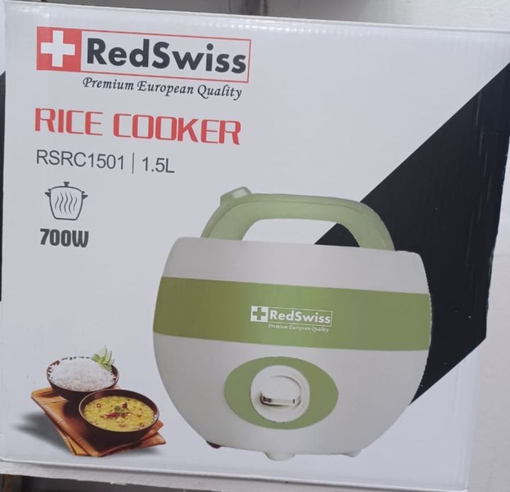 Red Swiss Rice Cooker 1.5 Liter RSRC-1501 | Daraz.com.bd