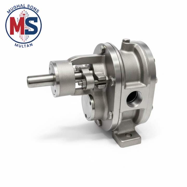 Mughal Stainless Steel Gear Pump MGP-1-SS | 1 Inch Food Grade Gear Pump ...