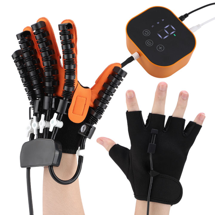 Rehabilitation Robot Gloves Finger Training Hand Exerciser Stroke ...