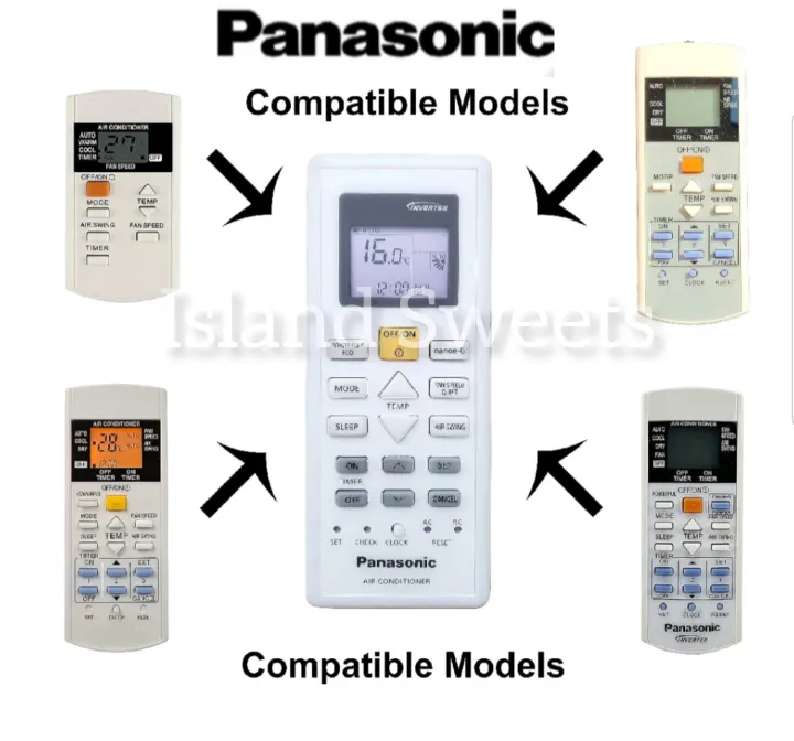 PANASONIC AC Remote Cobtroller | Daraz.lk