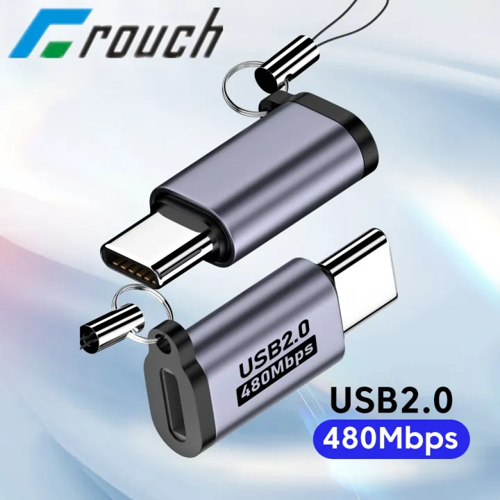 Micro USB To Type C Adapter Mini USB To USB C 480Mbps Fast Data ...