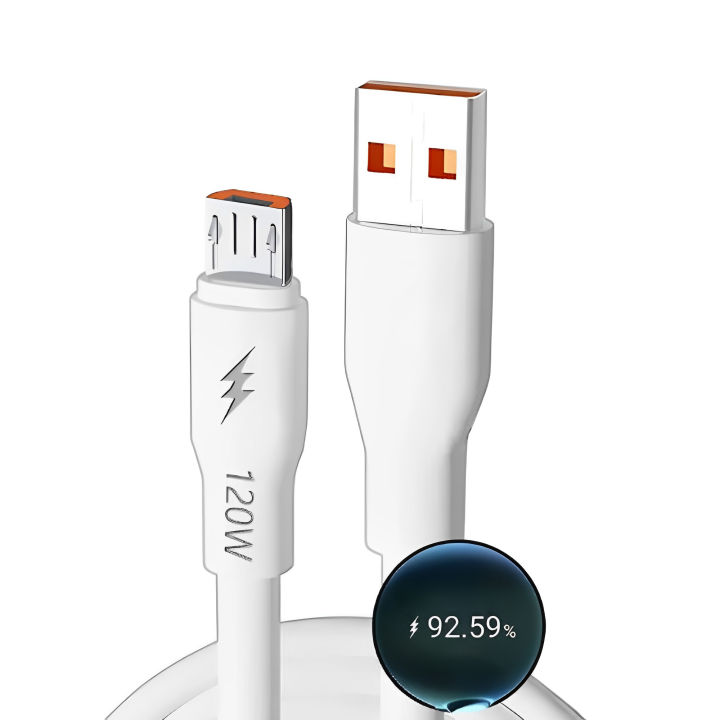 Samsung Original Fast Charging Micro USB Cable Data Sync Cord for All ...