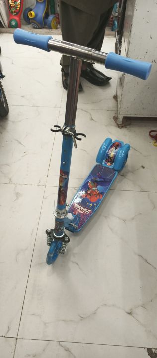 front single wheel scooty for Untrained kids | Daraz.pk