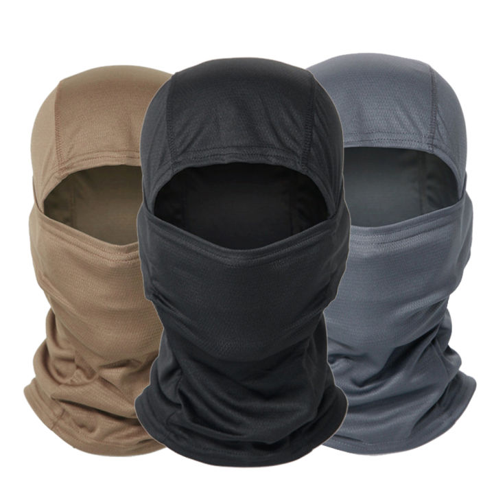 Tactical Windproof Balaclava for Bicycle Riding, Full Cover, Outdoor ...
