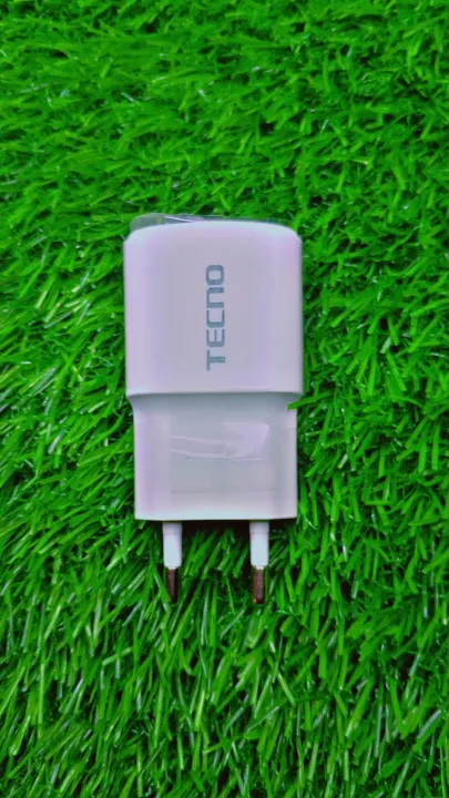 Tecno Original Fast Charger 18W | Type-C/USB Cable Included | Quick ...