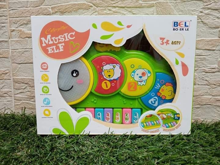caterpillar music piano for kids | piano toy | Daraz.pk