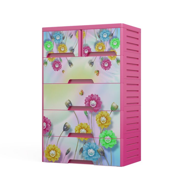 Akij plastic Big Wardrobe 5d | Daraz.com.bd