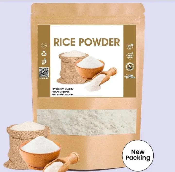 Organic Rice Powder For Skin 100 grams - Rice Flour - Atta Chawal Fresh ...