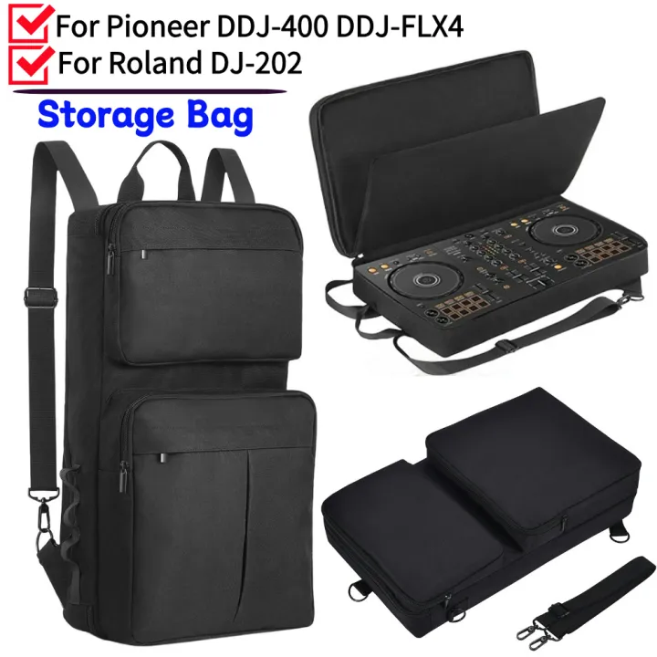 Storage Bag DJ Backpack For Pioneer DDJ-400 DDJ-FLX4 For Roland DJ-202 ...