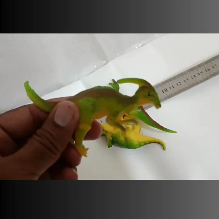 Dinosaur Toys for Kids – 9–11cm Rubber Dinosaur Figures | Realistic ...