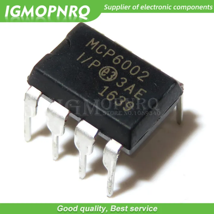 10PCS MCP6002-I/P MCP6004-I/P MCP601-I/P MCP602-I/P MCP6002 MCP6004 ...