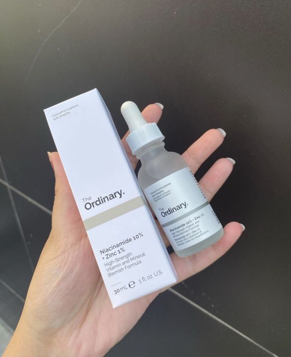 The Ordinary Niacinamide 10% + Zinc 1% Authentic Canada Barcode ...