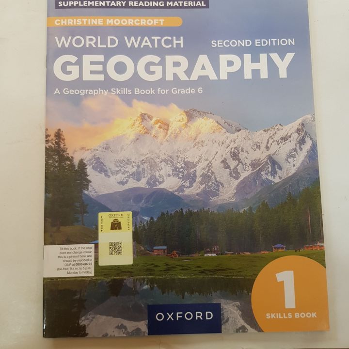 WORLD WATCH GEOGRAPHY SKILLS BOOK 1 FOR GRADE 6 BY CHRISTINE MOORCROFT ...
