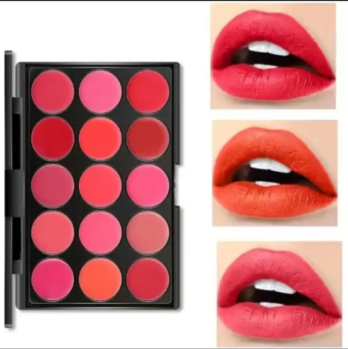 Matte lipstick pallet kit 15 colour | Daraz.pk