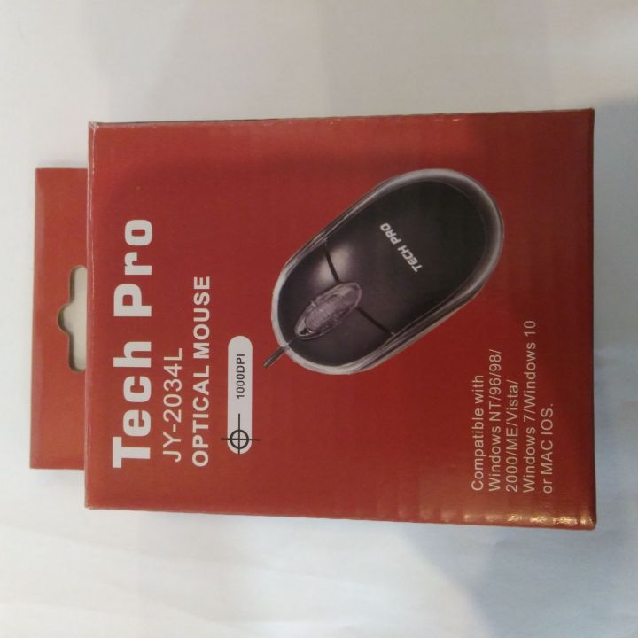 Tech pro JY-2034L Optical mouse | Daraz.lk