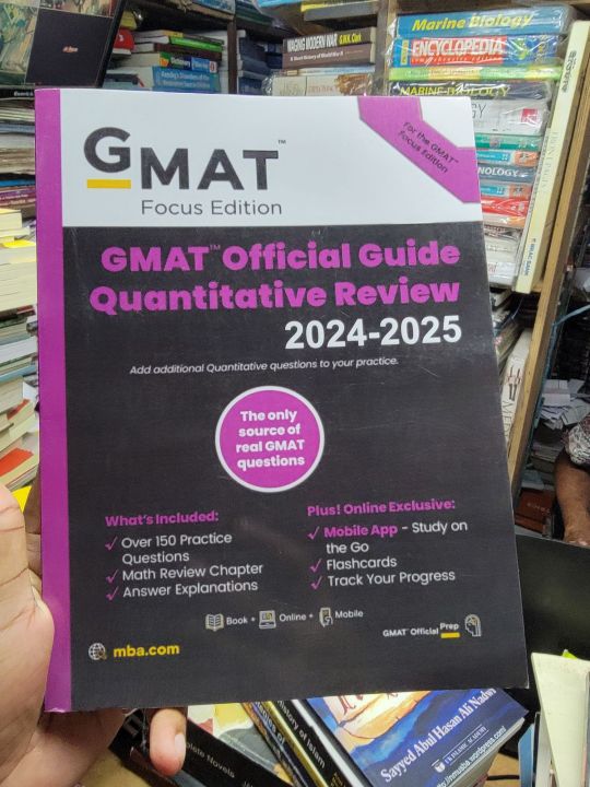 GMAT Official Guide Quantitative Review 2024-2025 | Daraz.com.bd