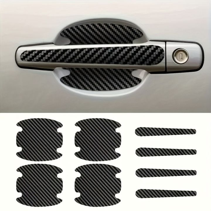 8pcs Car Door Handle Bowl Protective Film Universal Anti-Collision ...