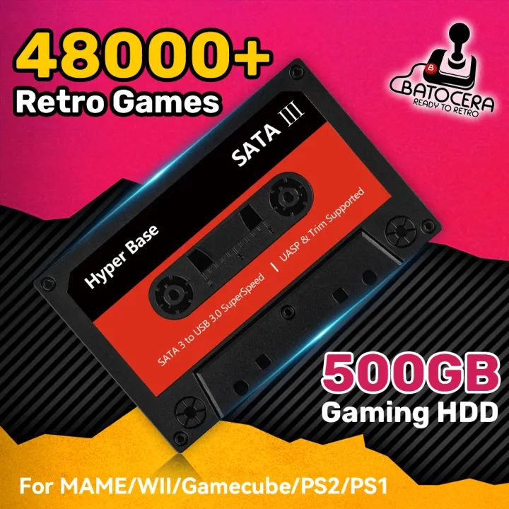 Batocera Gaming HDD Built in 48000+Games For PS1/PSP/N64/3DO/NDS/NES ...