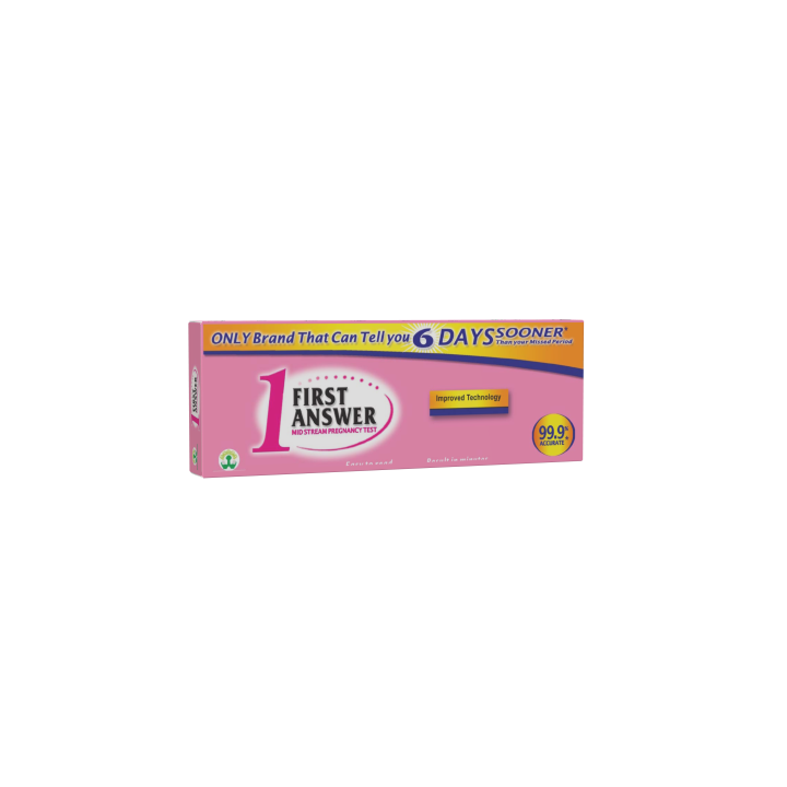 First Answer Pregnancy Midstream test 1 Kit | Daraz.pk