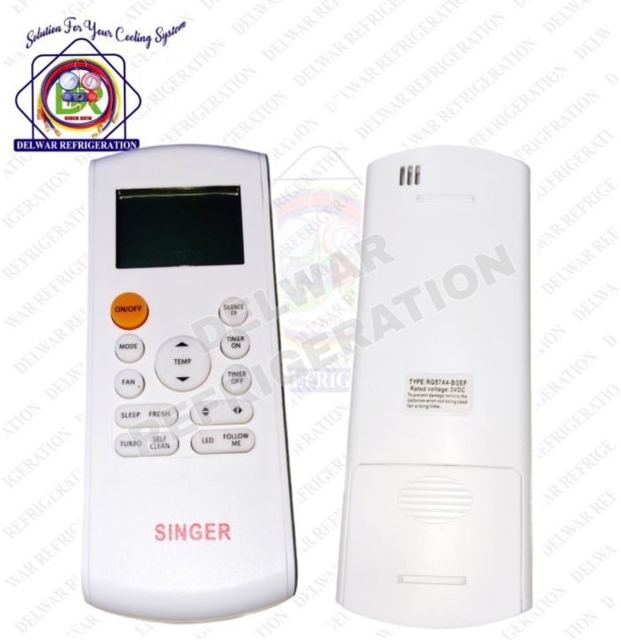 Singer Air Condition Remote | Daraz.com.bd