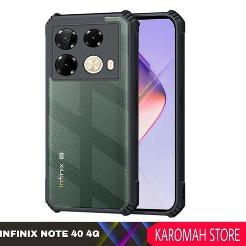 Infinix_Note 40 Ipaky Shockproof Hybrid Armor Back Case Full Edge Cover ...